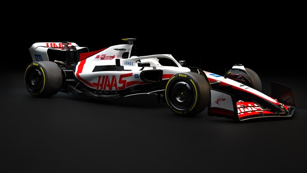 modelo 3d Actualización de F1 Haas VF22 2022 - TurboSquid 1956682