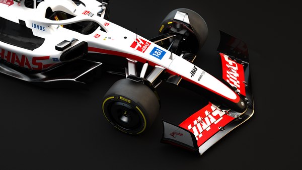 modelo 3d Actualización de F1 Haas VF22 2022 - TurboSquid 1956682