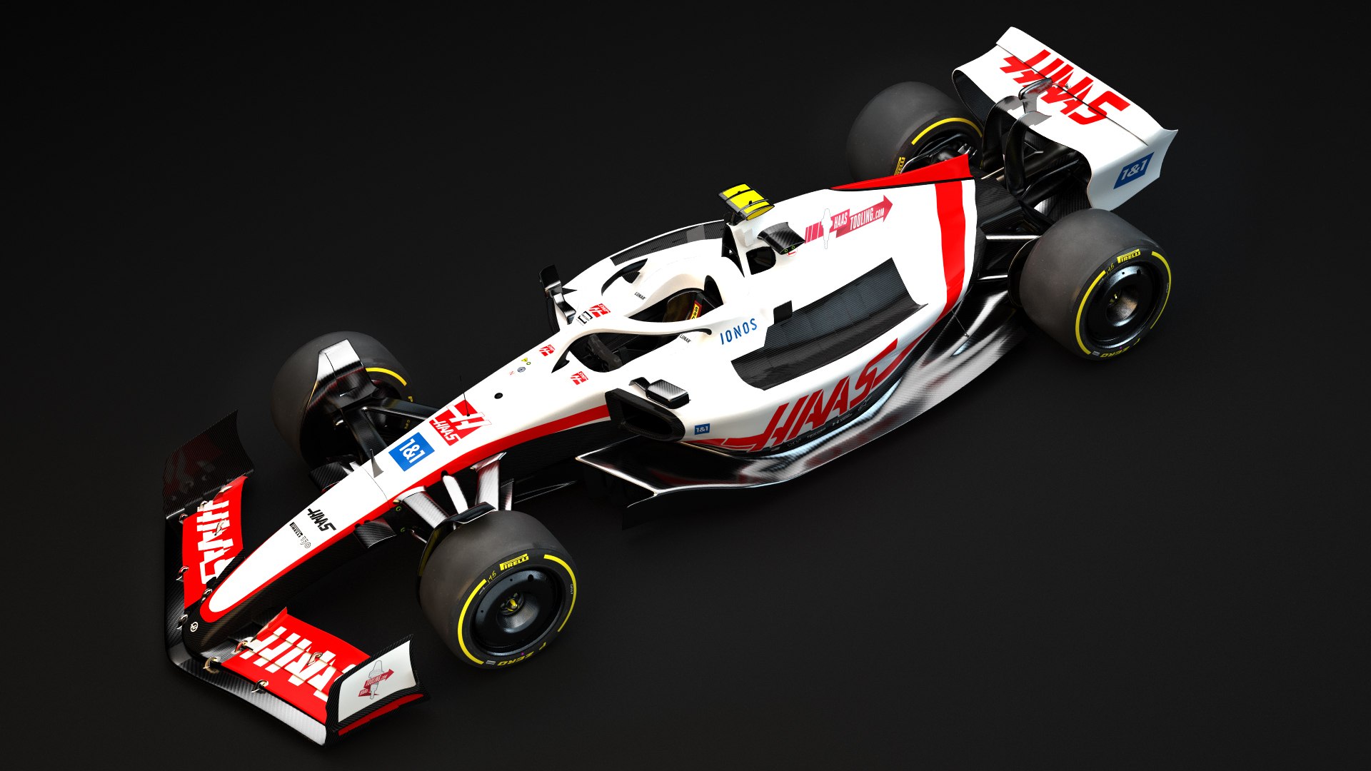 F1 Haas VF22 2022 Update 3D Model - TurboSquid 1956682