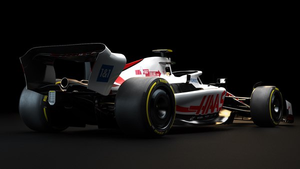 modelo 3d Actualización de F1 Haas VF22 2022 - TurboSquid 1956682