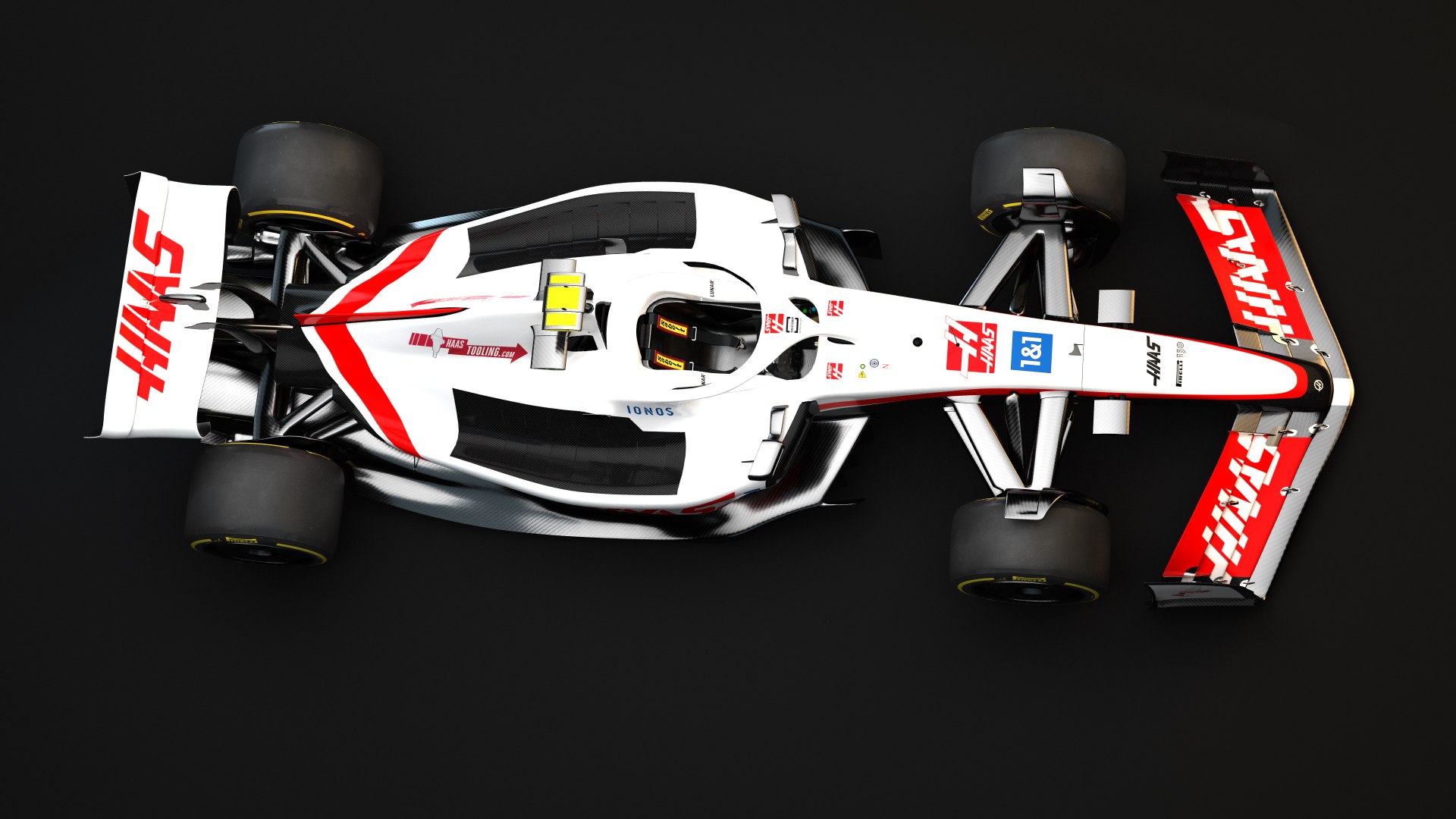F1 Haas VF22 2022 Update 3D Model - TurboSquid 1956682