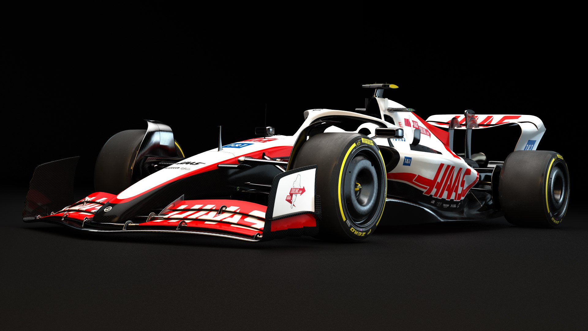 F1 Haas VF22 2022 Update 3D Model - TurboSquid 1956682