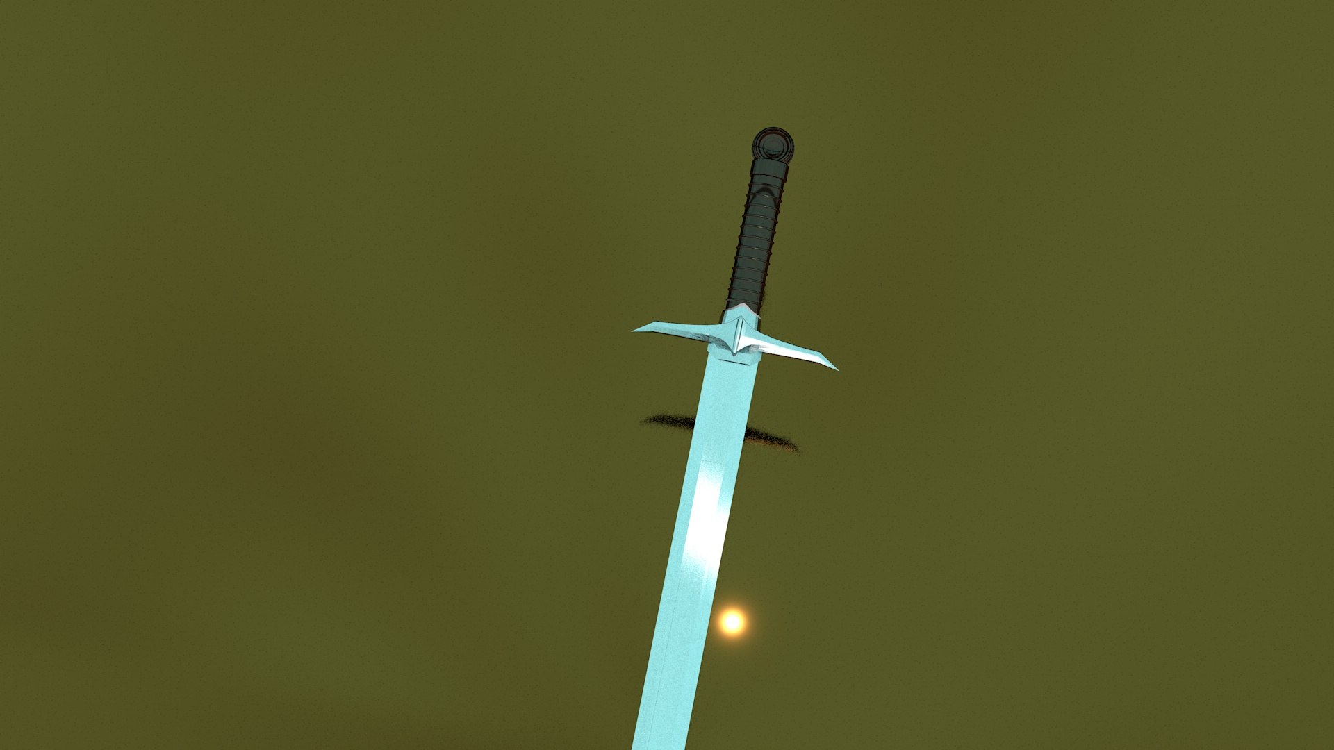 3d Model Cool Sword