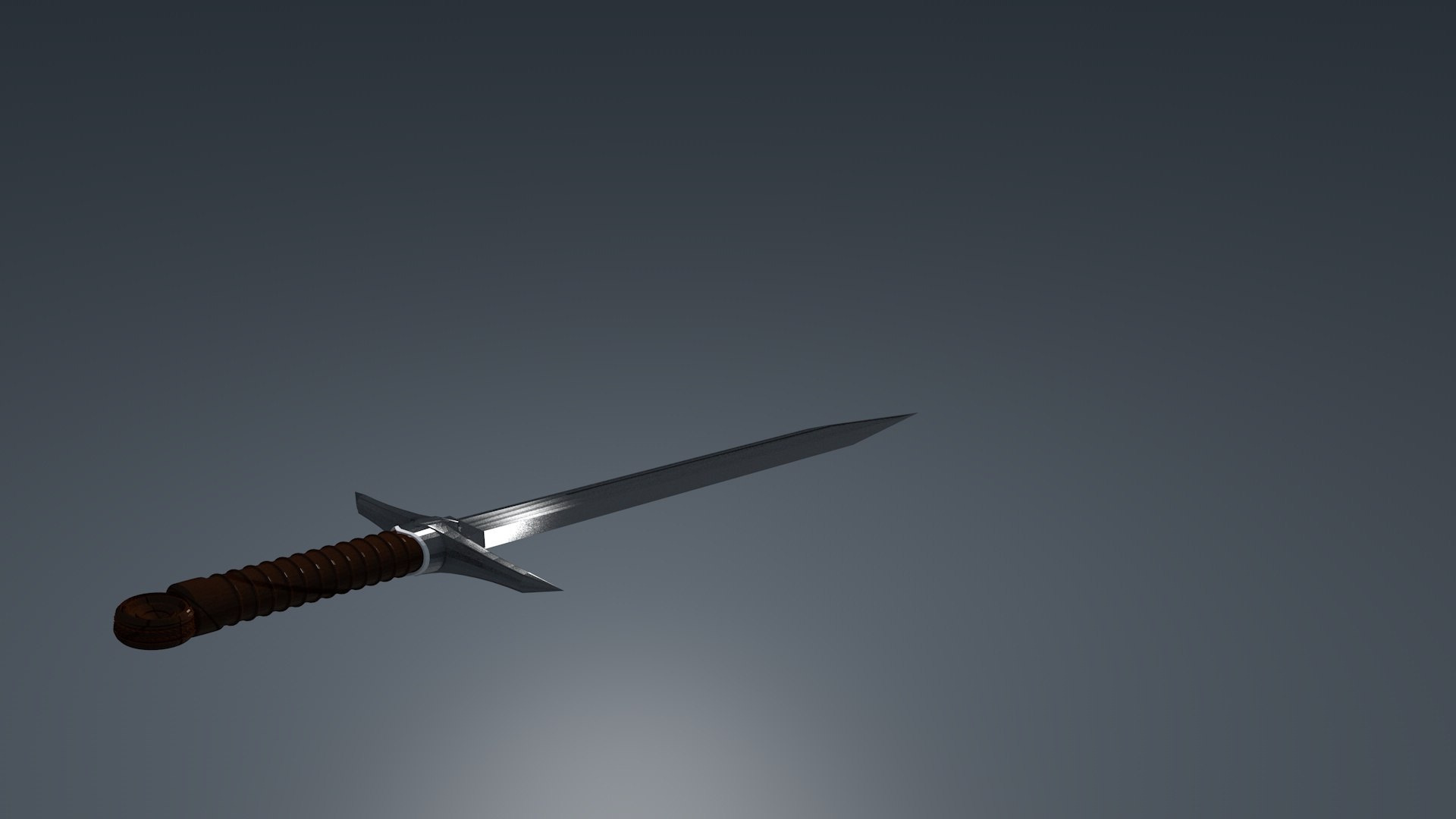 3d Model Cool Sword