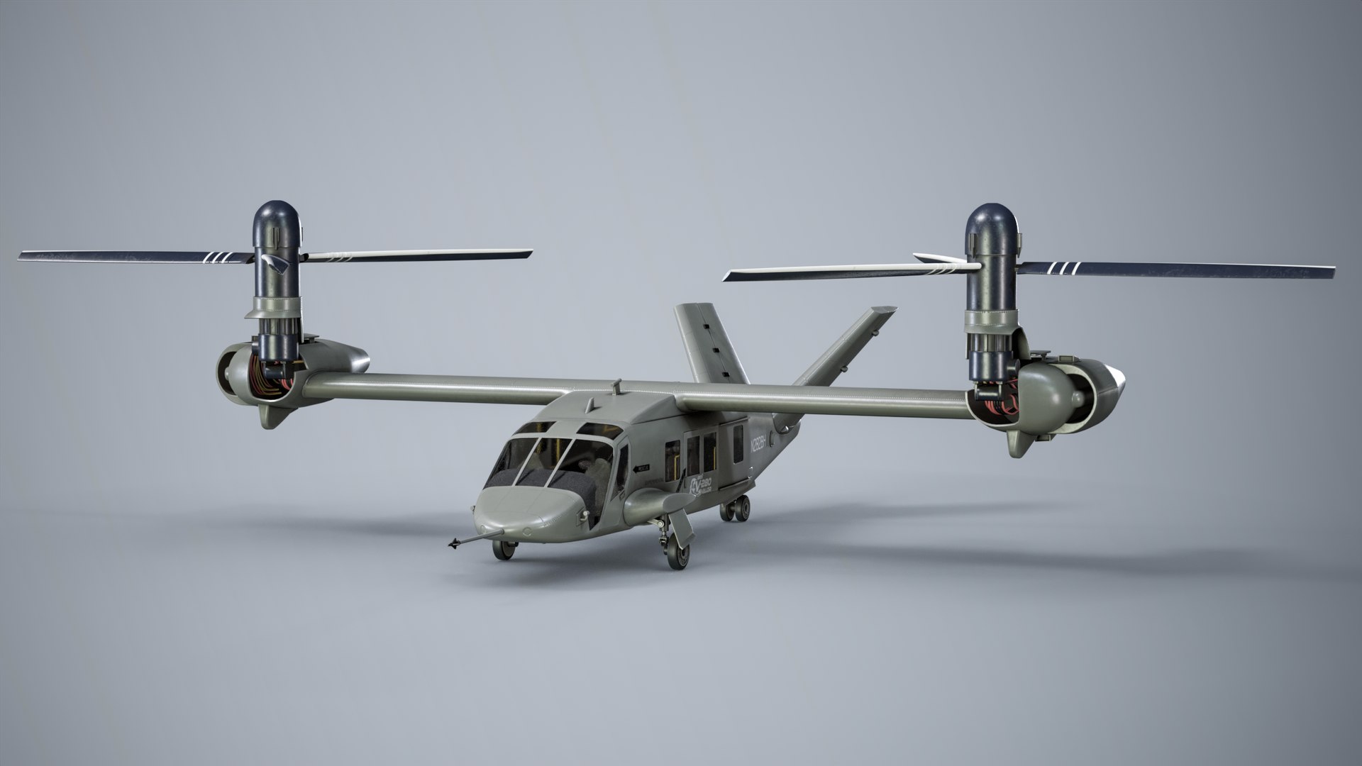3D Bell V-280 Valor Tiltrotor PBR - TurboSquid 2080602