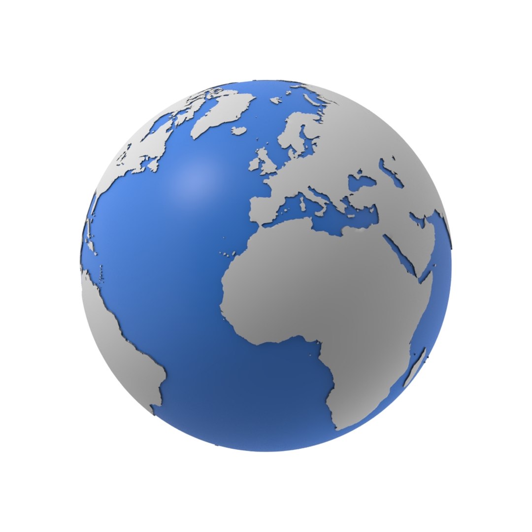 3D Earth Graphic - TurboSquid 1383993
