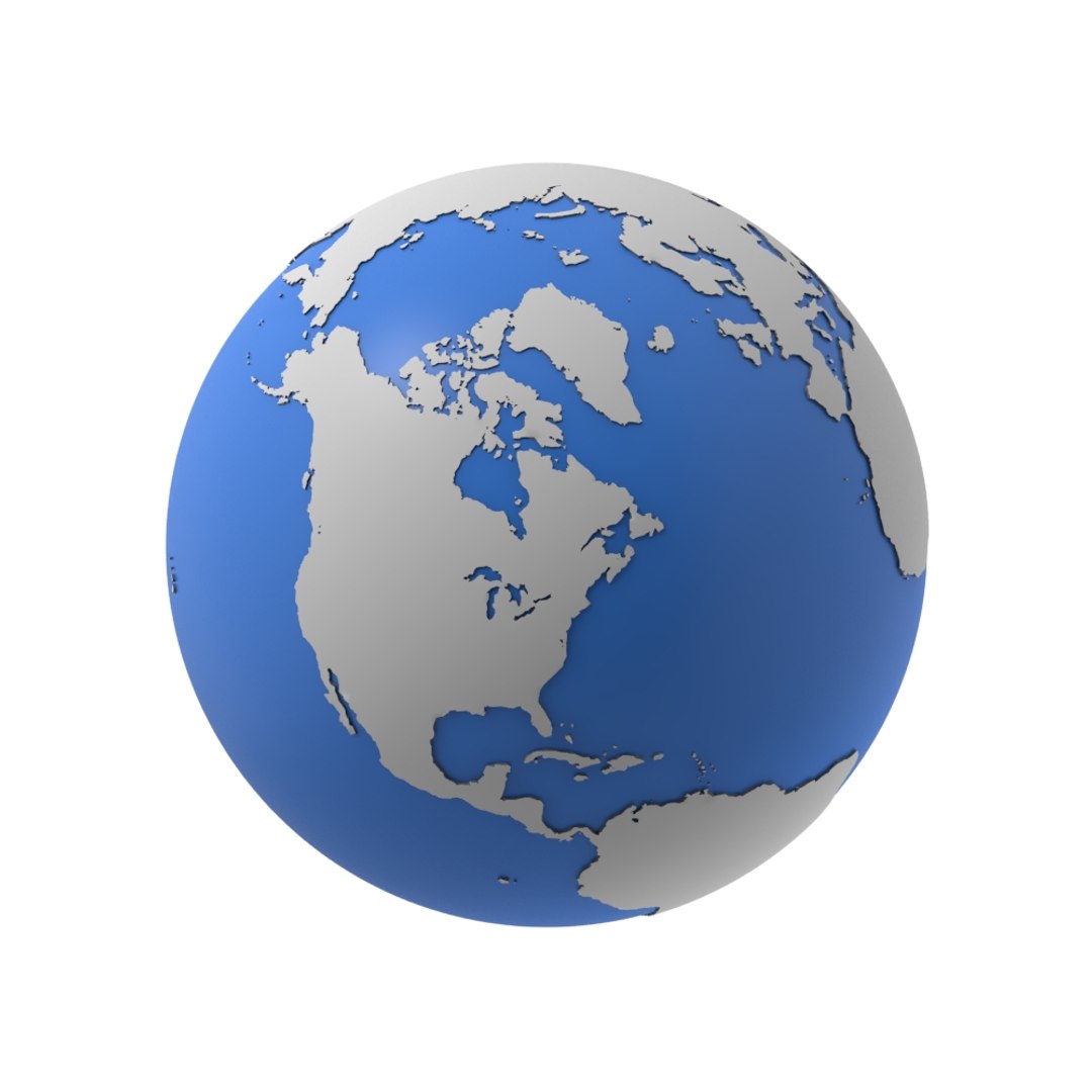 3D Earth Graphic - TurboSquid 1383993