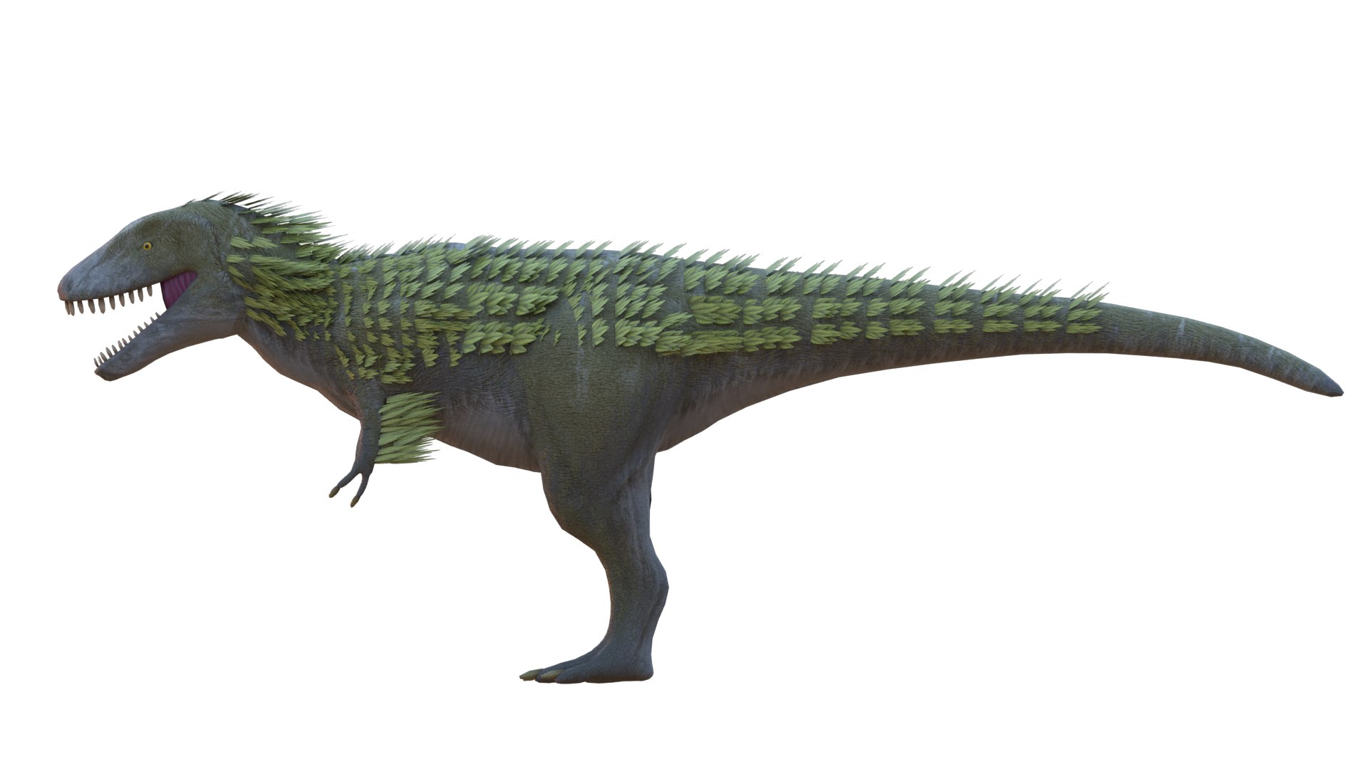 3D lythronax rigged model - TurboSquid 1530430