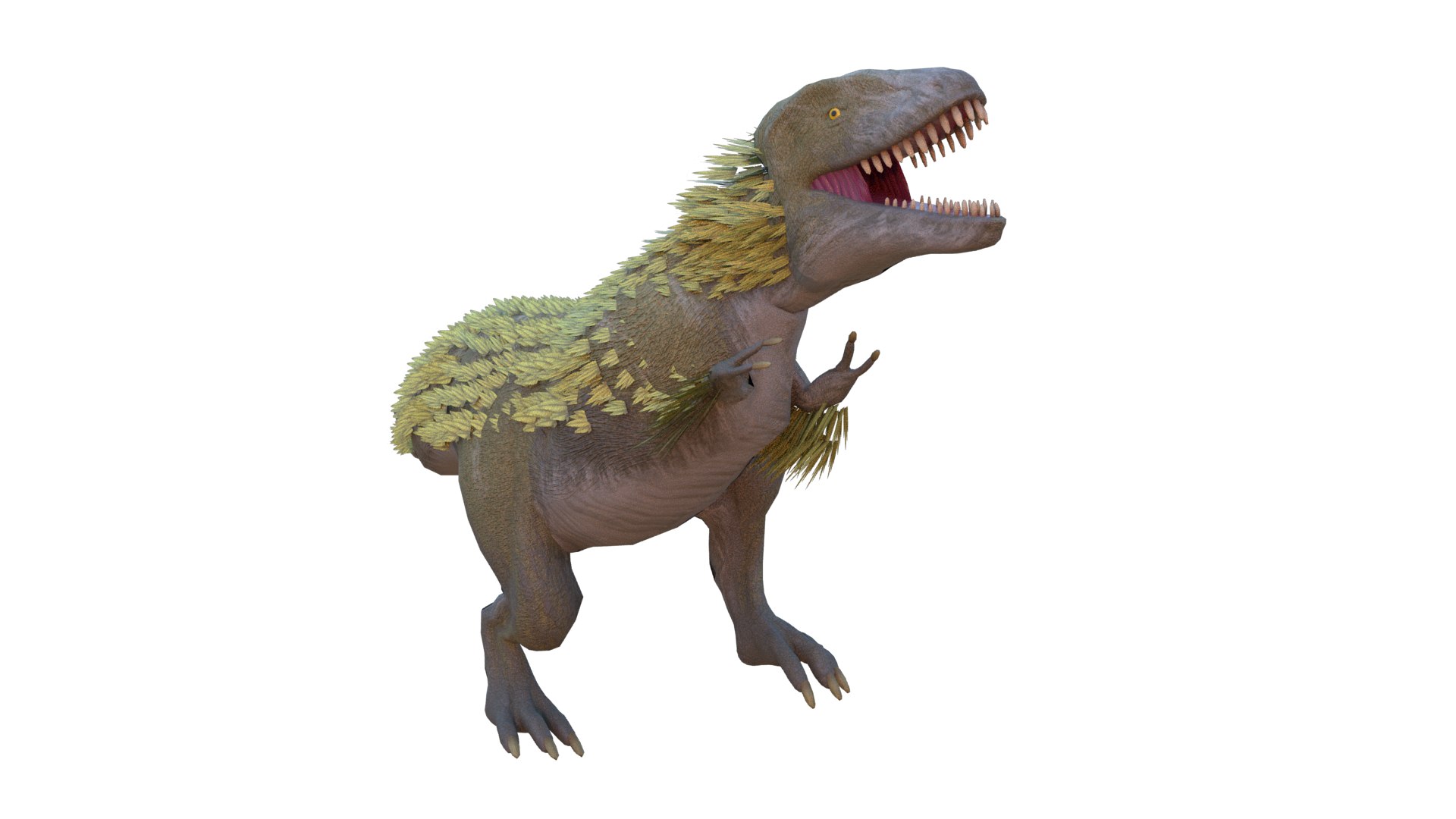 3D lythronax rigged model - TurboSquid 1530430