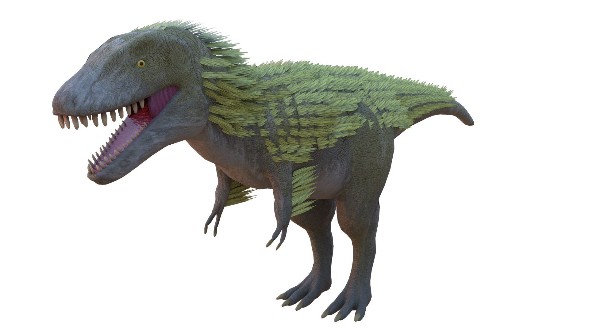 3D lythronax rigged model - TurboSquid 1530430