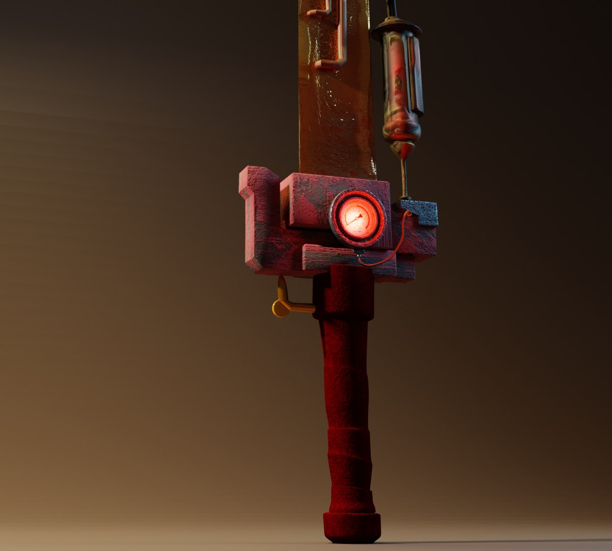 Cyberpunk Style SteamPunk Sword Model - TurboSquid 1830977