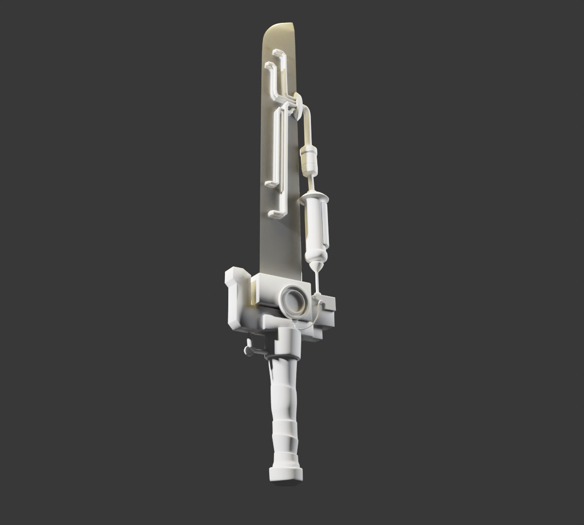 Cyberpunk Style SteamPunk Sword Model - TurboSquid 1830977