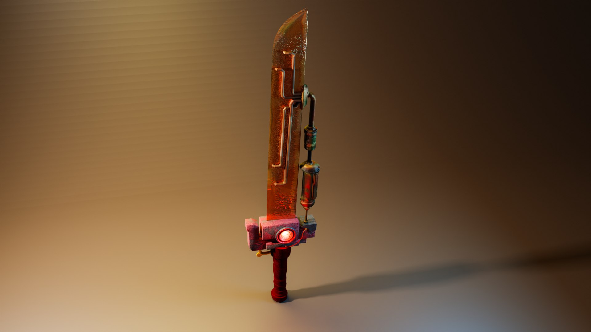 Cyberpunk Style SteamPunk Sword Model - TurboSquid 1830977