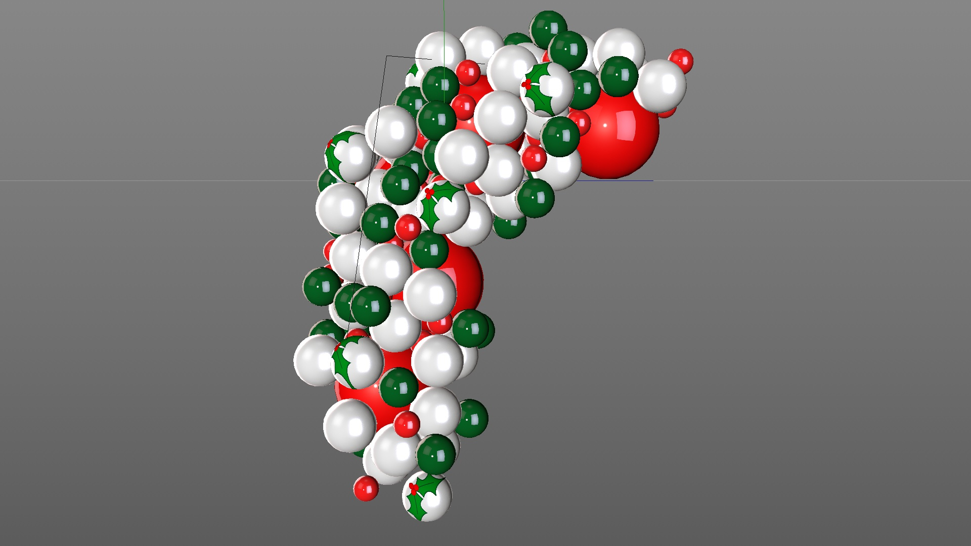 Balloon Arch Christmas Decoration 3D model - TurboSquid 1959278