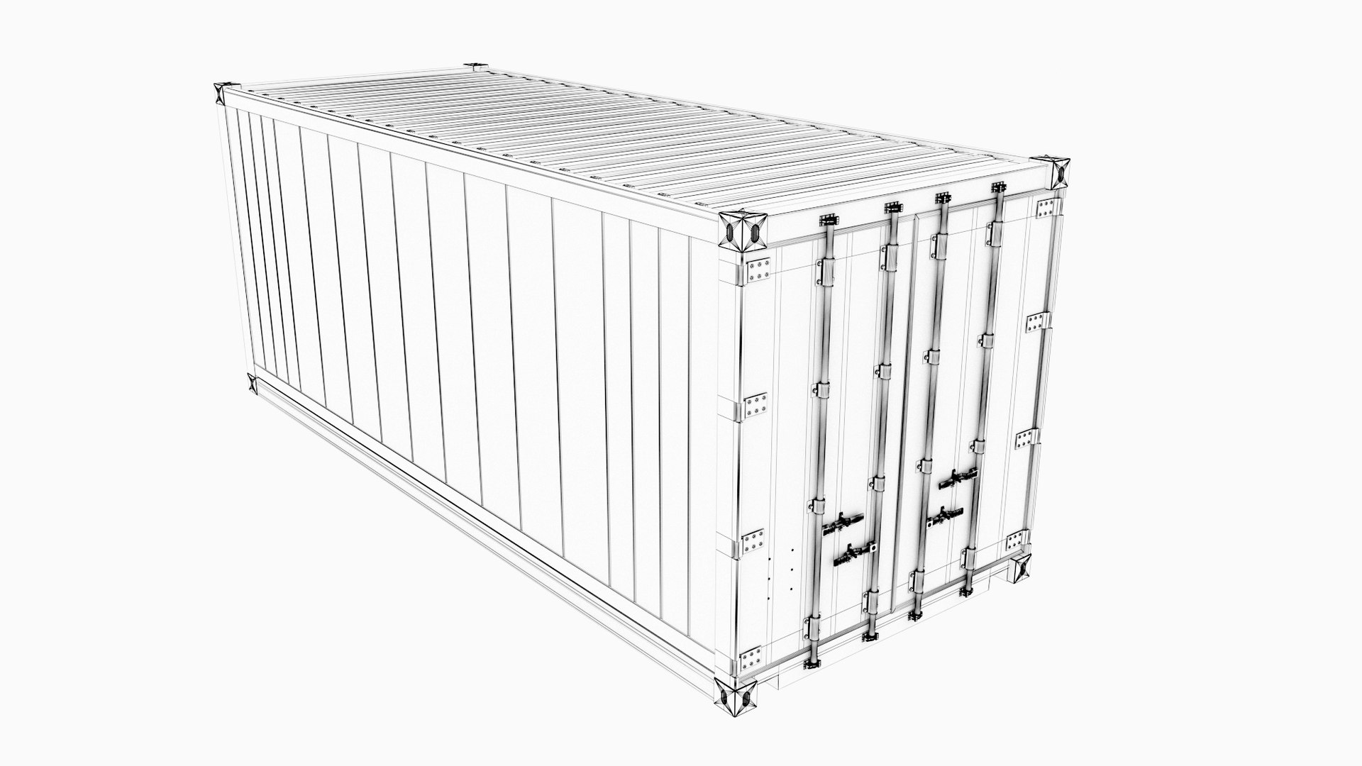 20 Feet MSC Shipping Container Reefer CARRIER 3D Model - TurboSquid 2202913