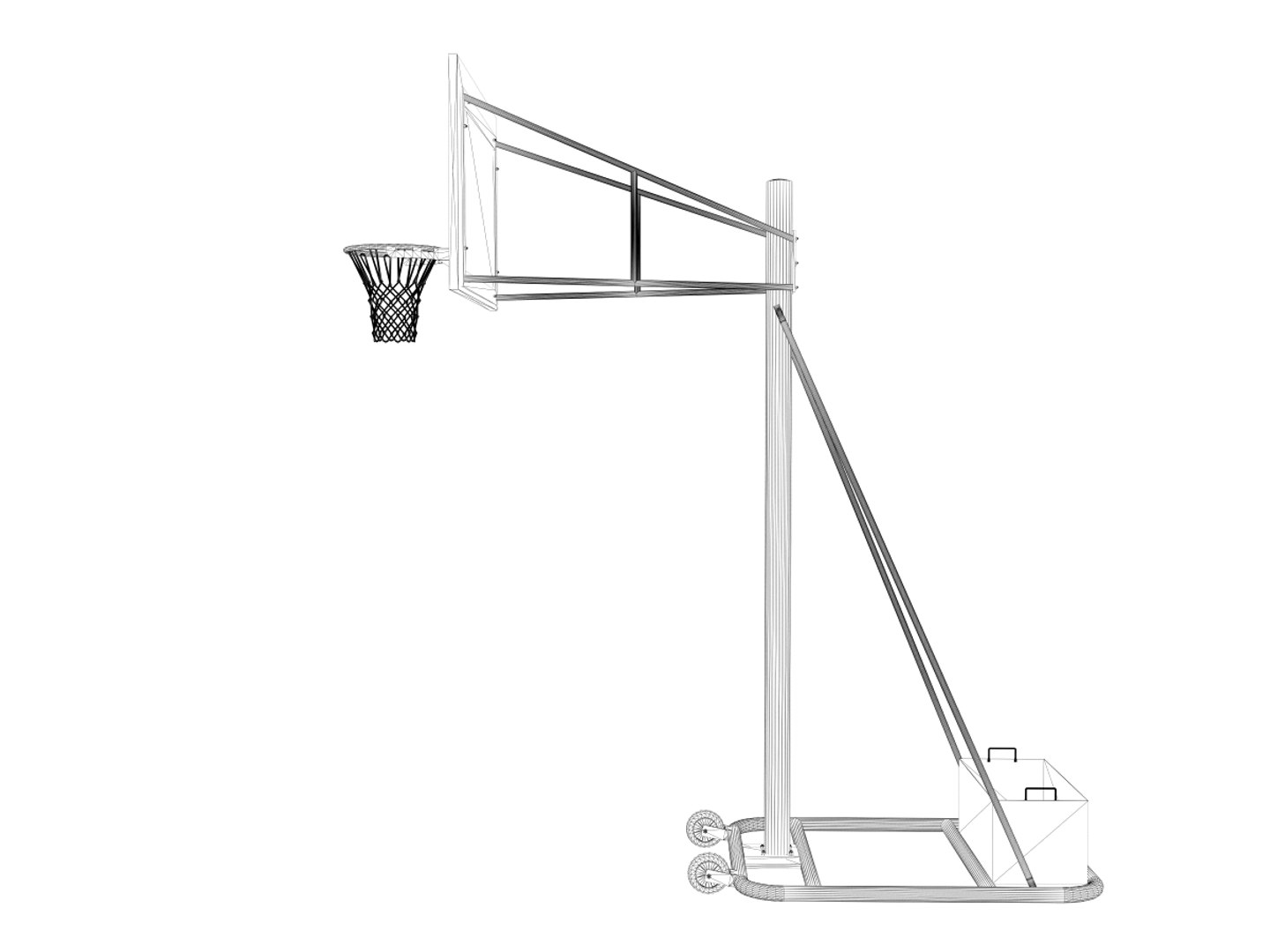 Basketball Stand 3D Model - TurboSquid 1489765