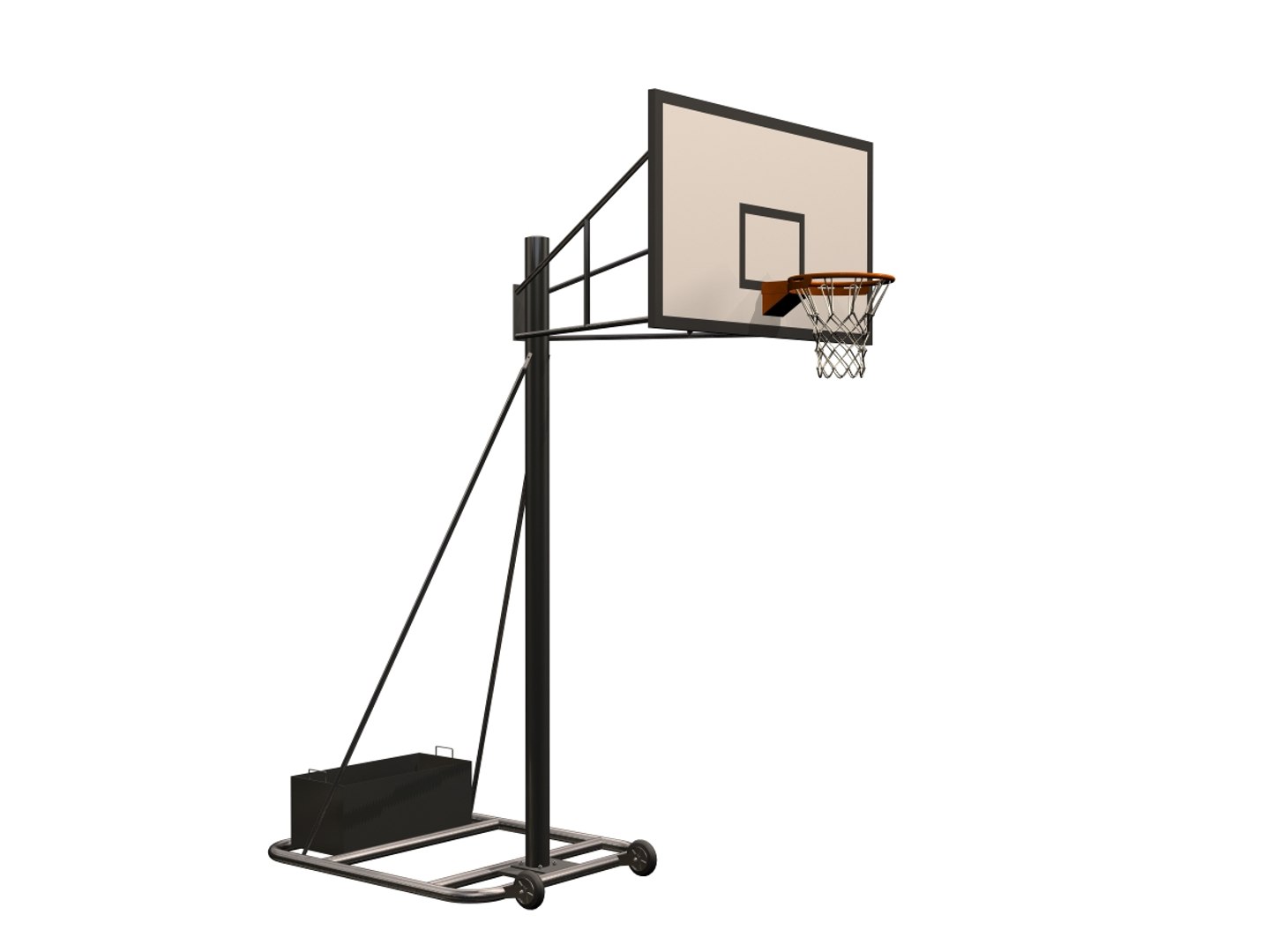 Basketball Stand 3D Model - TurboSquid 1489765