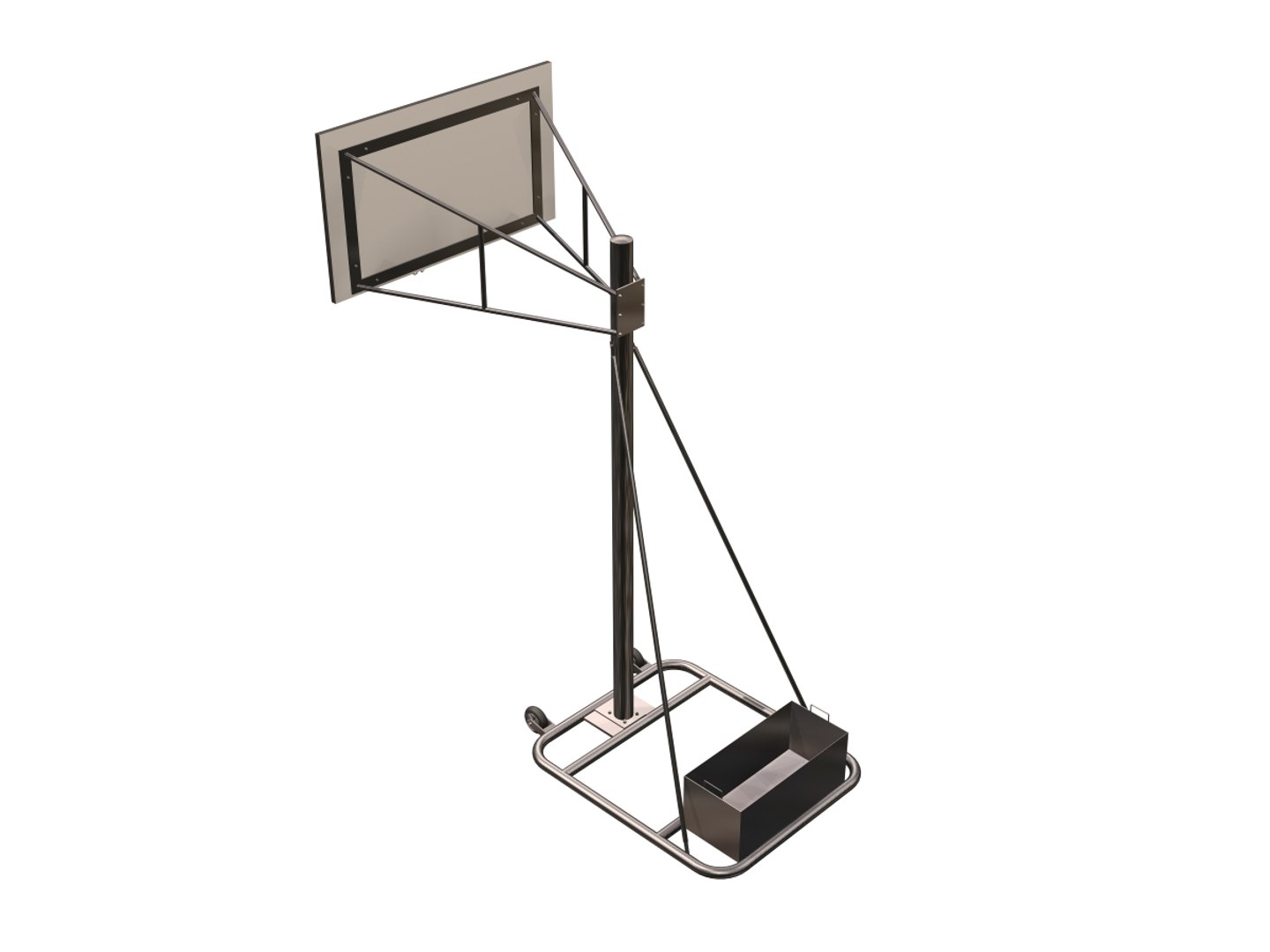Basketball Stand 3D Model - TurboSquid 1489765