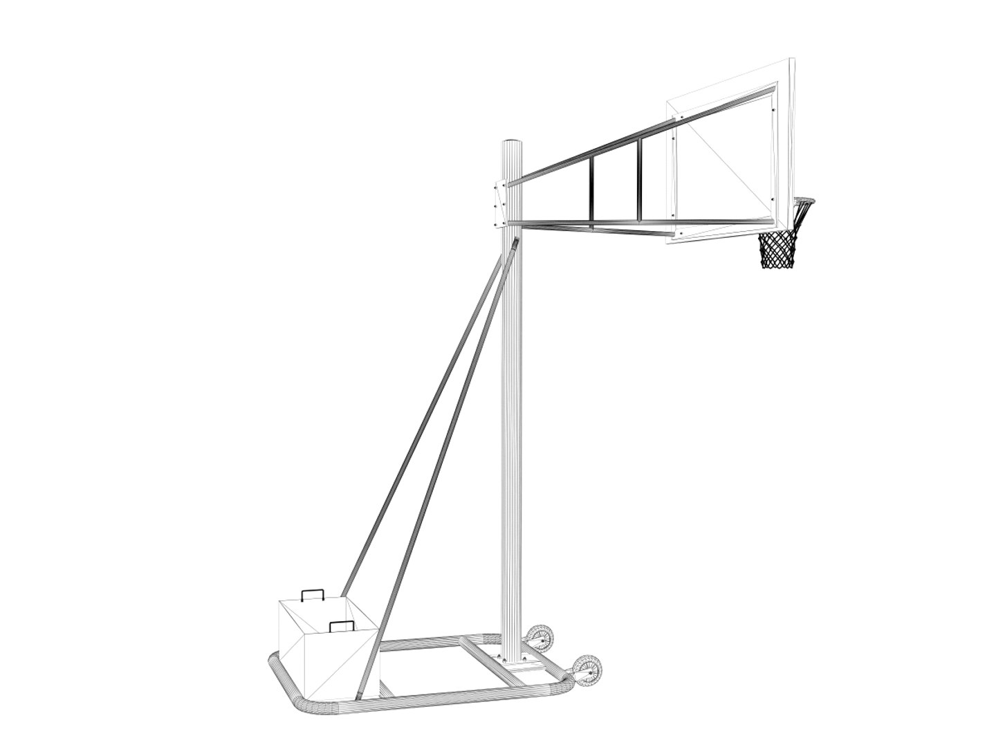 Basketball Stand 3D Model - TurboSquid 1489765