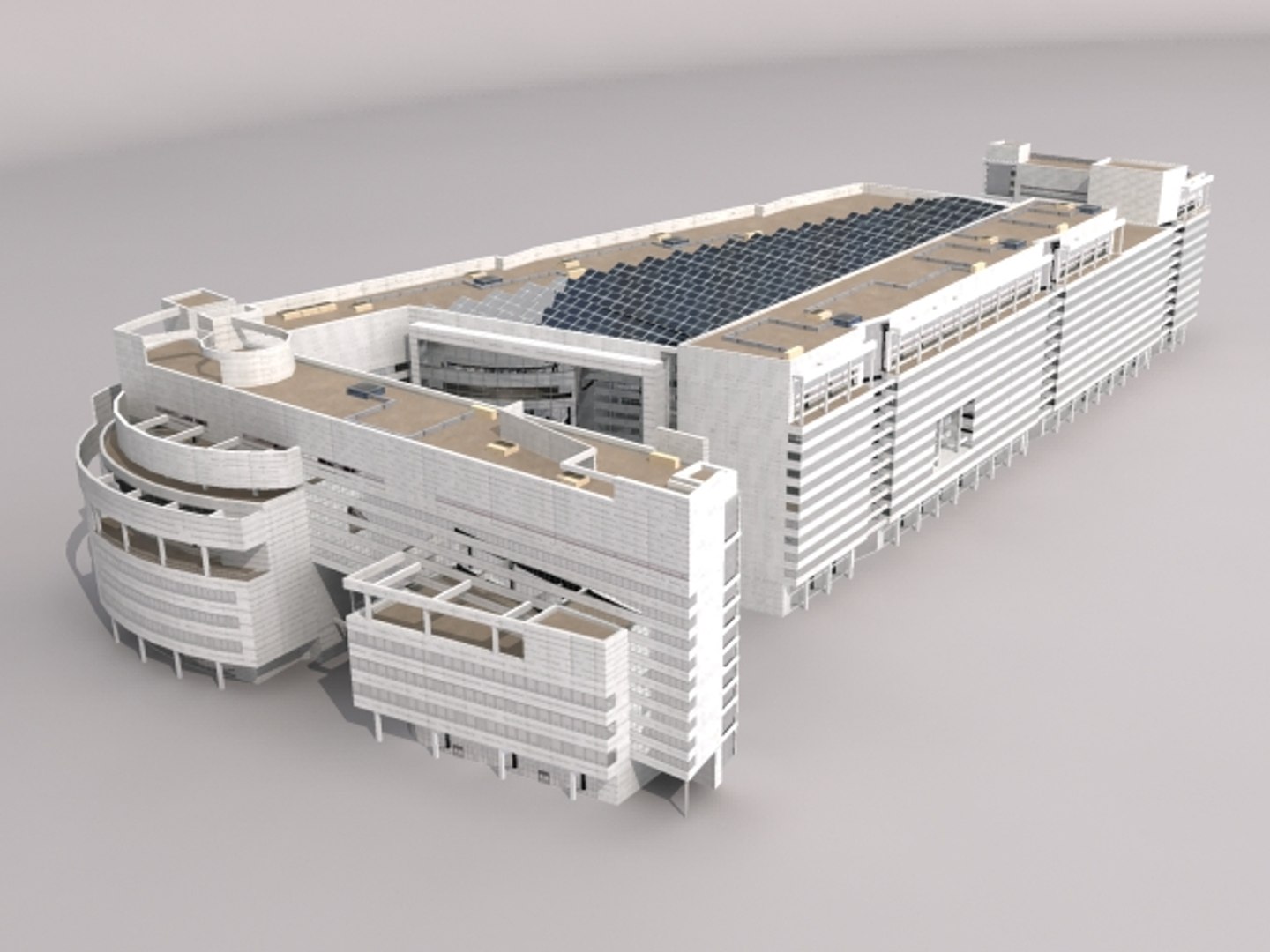 3d Hague City Hall Model