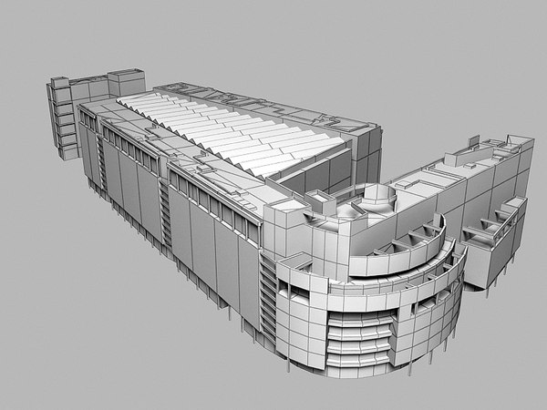 3d hague city hall model