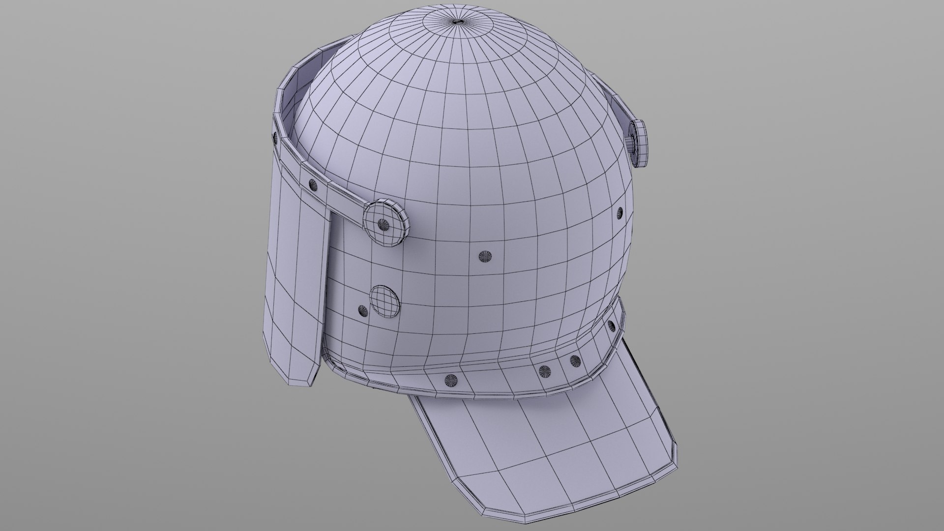 3D Riot Helmet 03 Model - TurboSquid 1873324