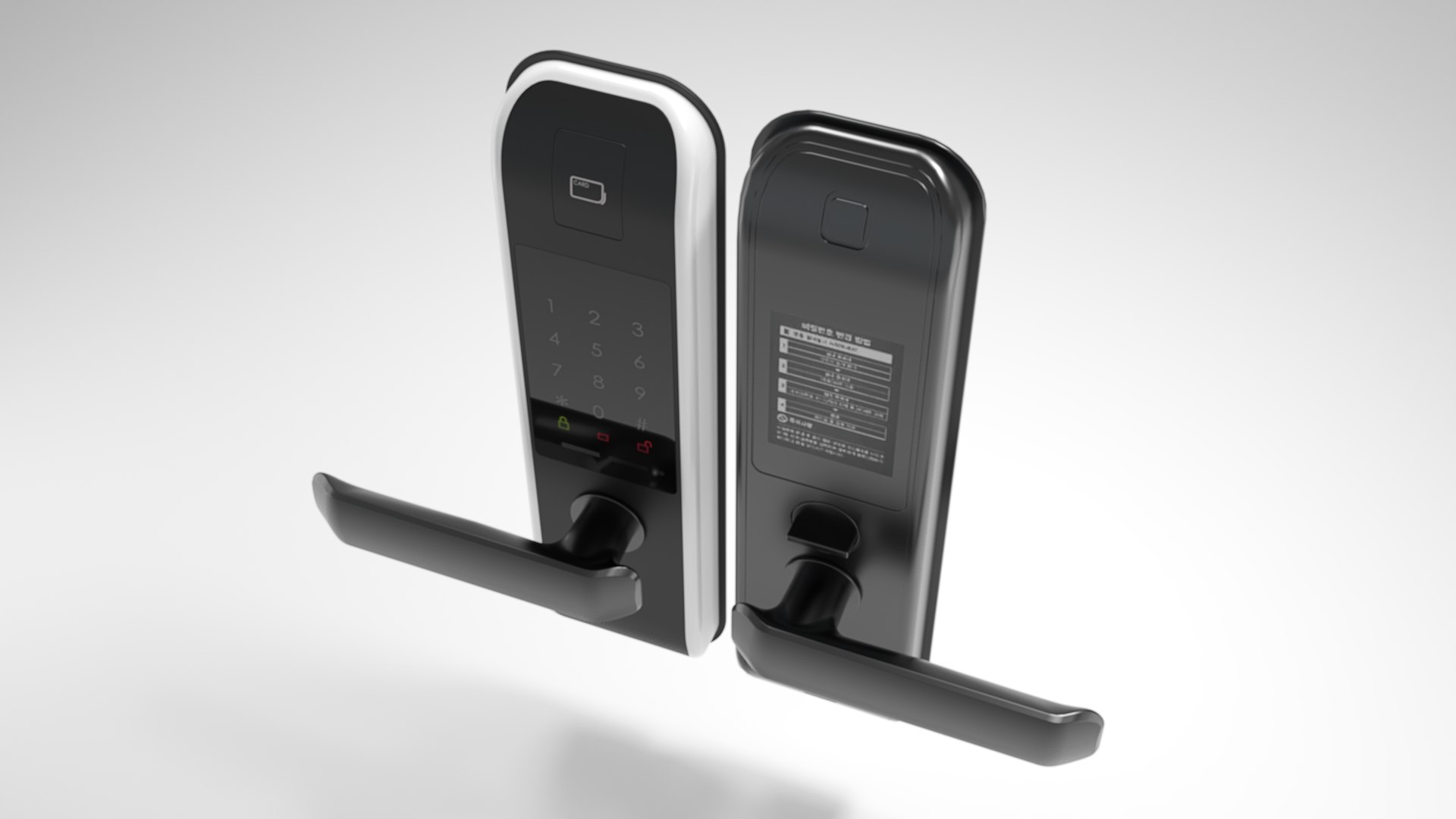 Veco Digital Door Lock 3D Model - TurboSquid 2190883