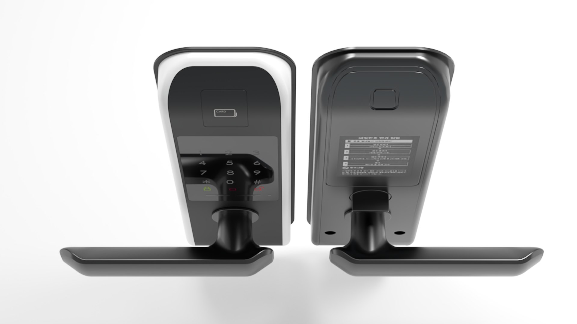 Veco Digital Door Lock 3D Model - TurboSquid 2190883