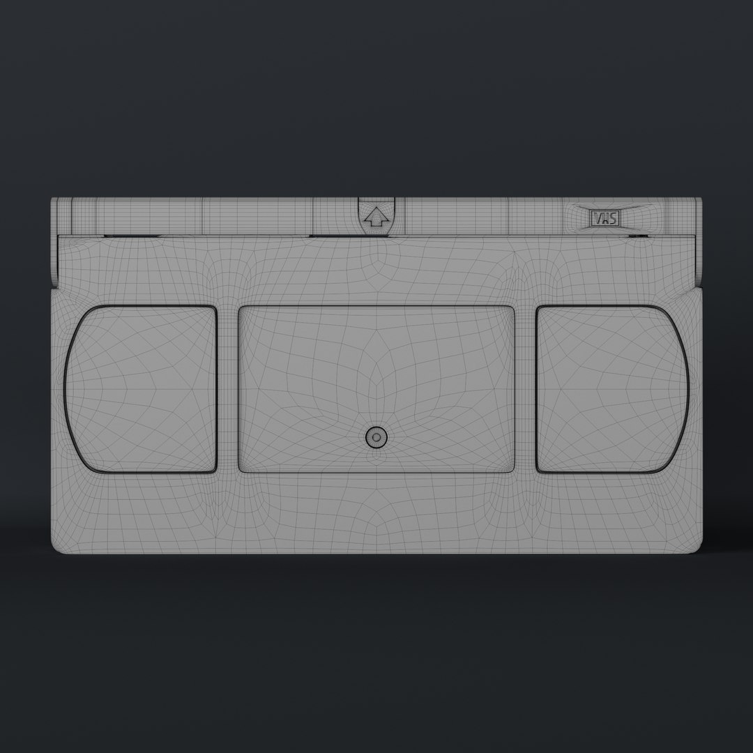 Videocassette VHS Magnetic Tape Model - TurboSquid 1905928