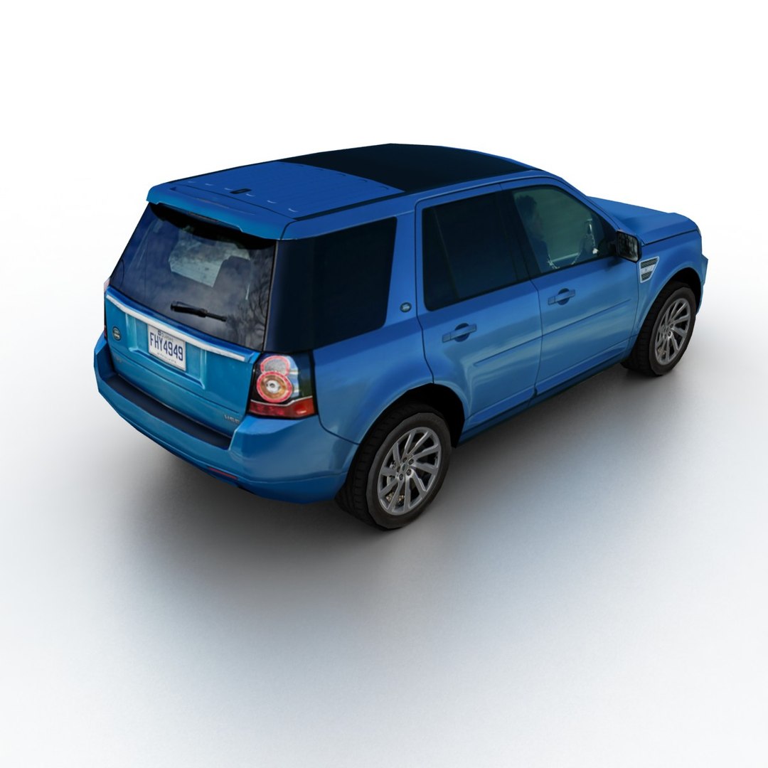3d Model 2012 Land Rover Freelander