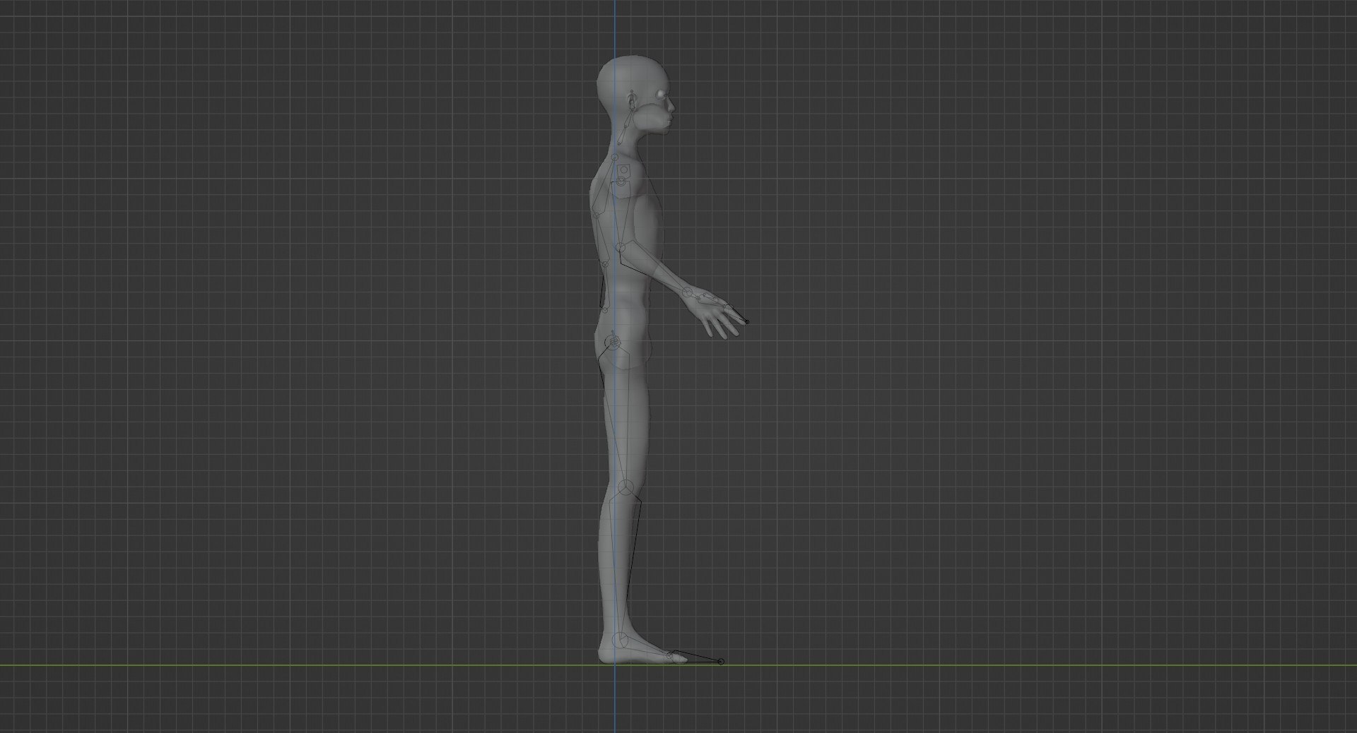 3D realistic skinny man 3D - TurboSquid 2141104