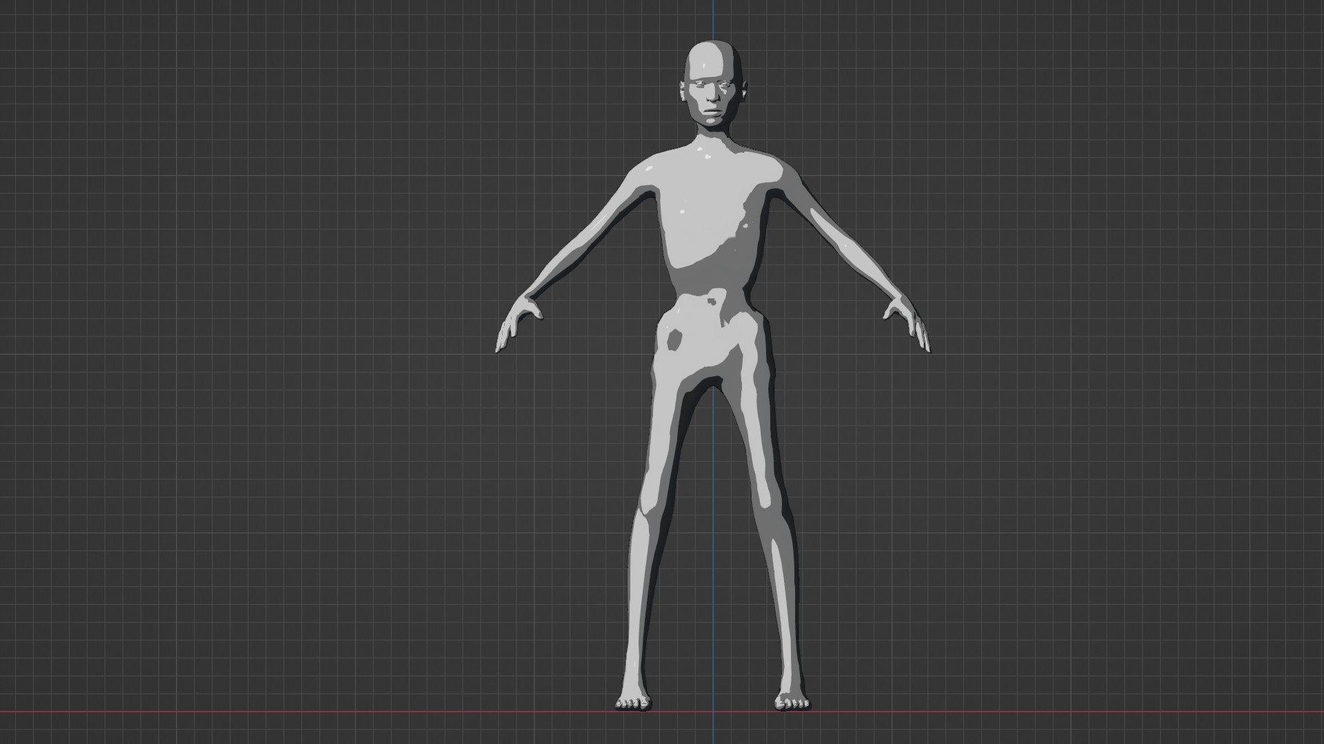 3D realistic skinny man 3D - TurboSquid 2141104