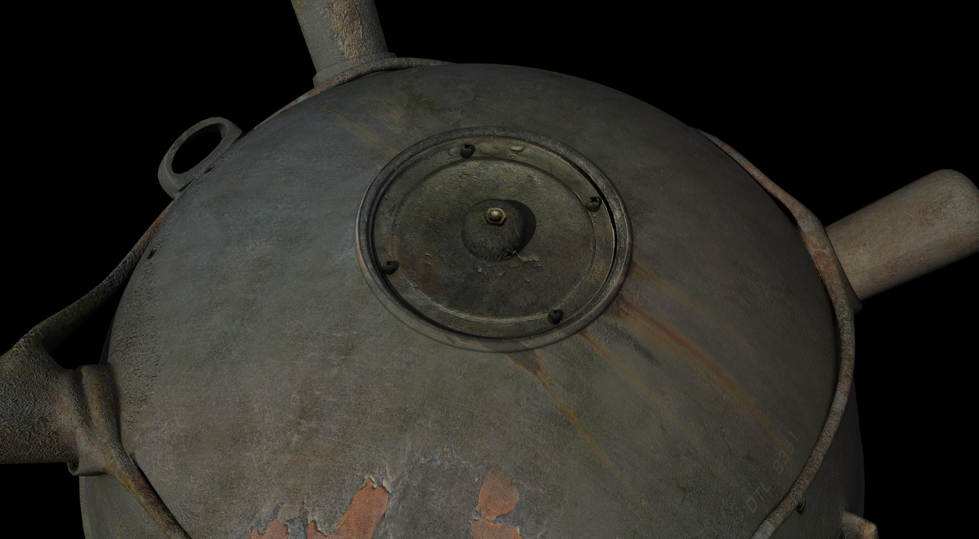 3D Sea Mine Model - TurboSquid 2060231