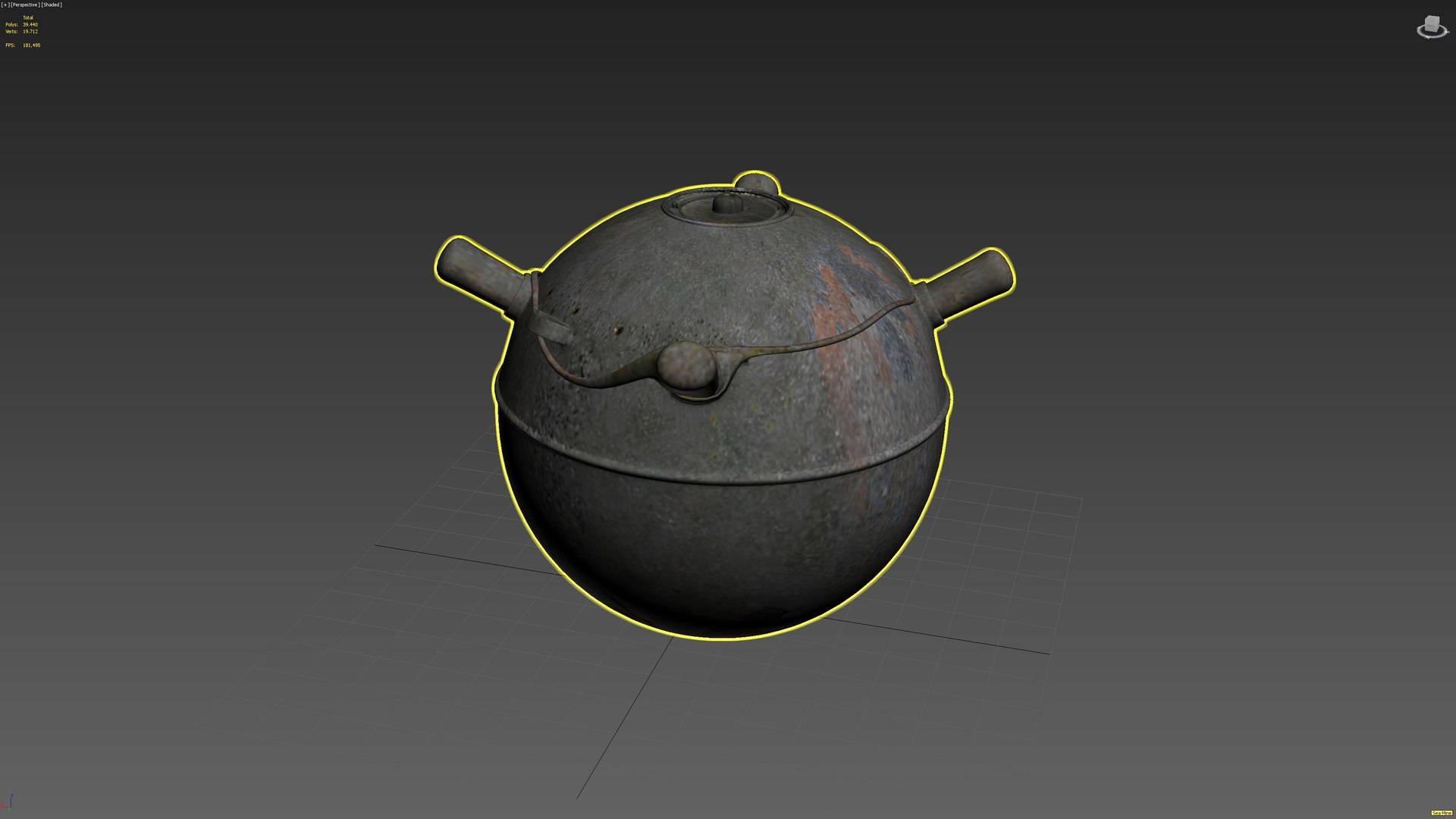 3D Sea Mine Model - TurboSquid 2060231