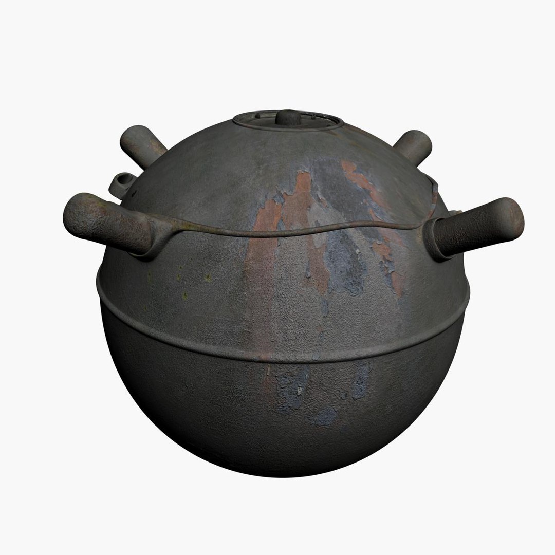 3D Sea Mine model - TurboSquid 2060231