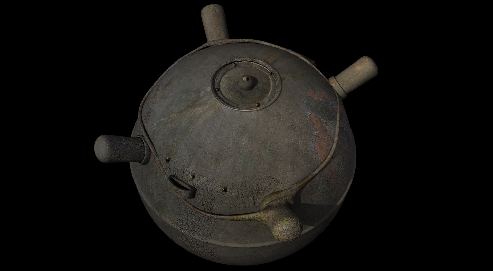 3D Sea Mine Model - TurboSquid 2060231