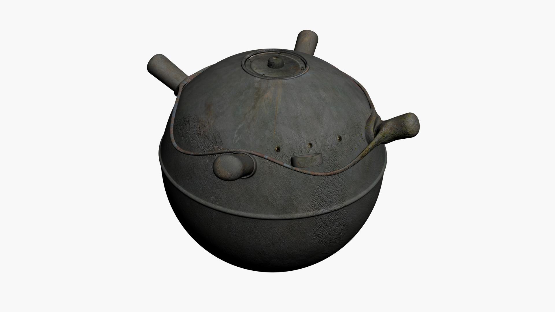 3D Sea Mine Model - TurboSquid 2060231