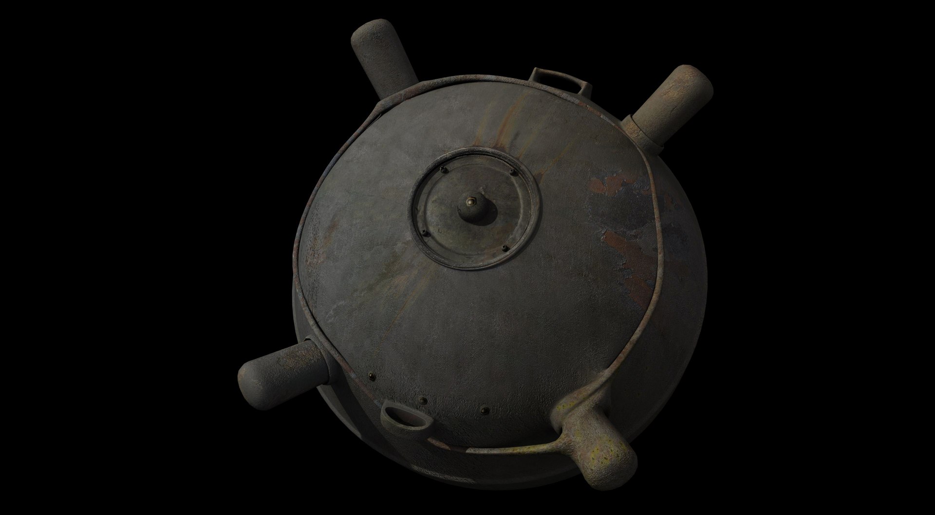 3D Sea Mine Model - TurboSquid 2060231