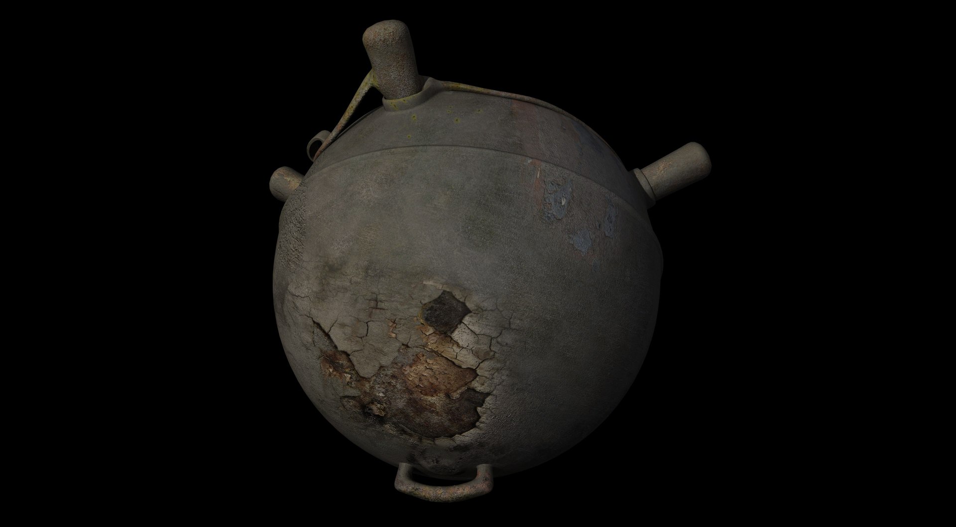3D Sea Mine Model - TurboSquid 2060231