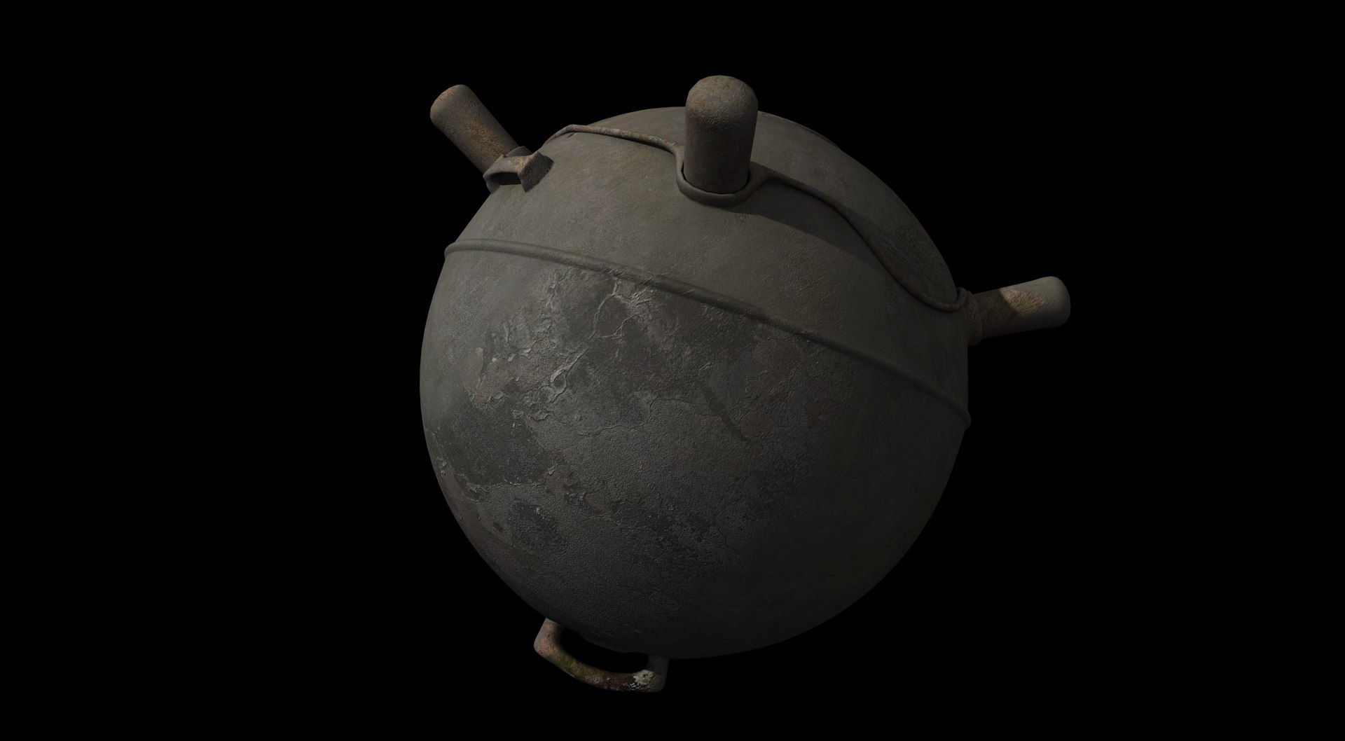 3D Sea Mine Model - TurboSquid 2060231