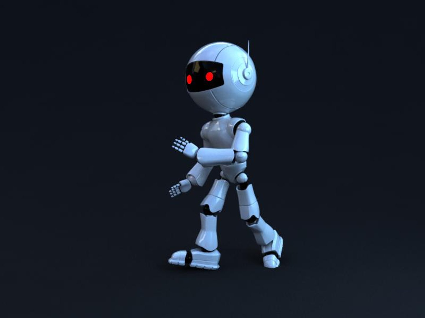 Robot Rigged Biped 3D Model - TurboSquid 1220504