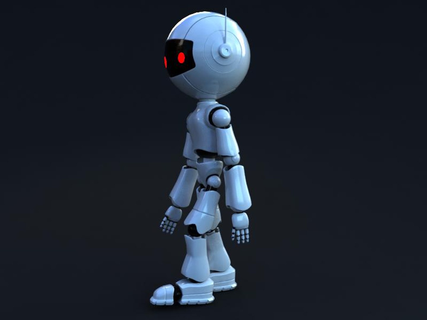 Robot Rigged Biped 3D Model - TurboSquid 1220504