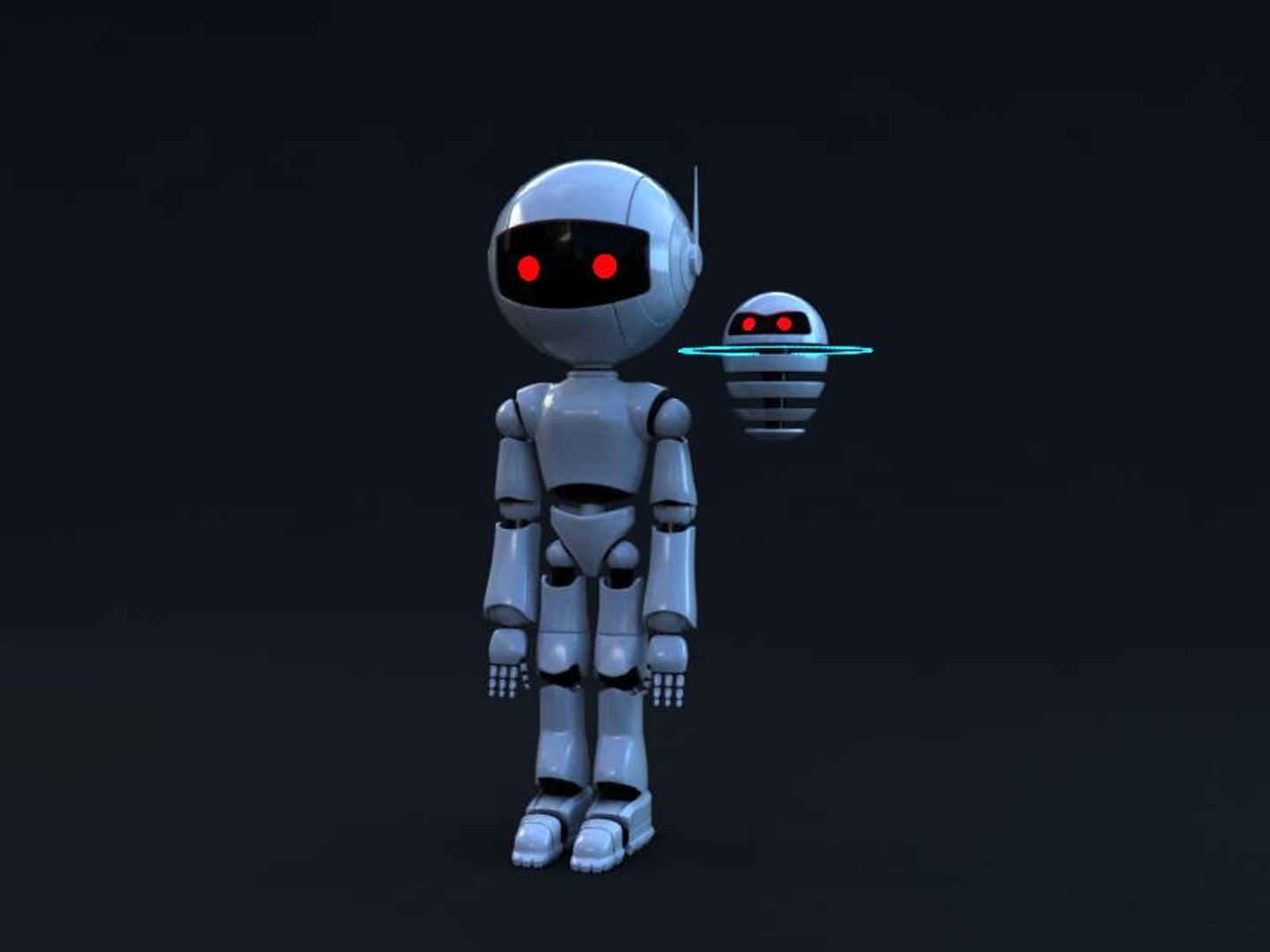 Robot Rigged Biped 3D Model - TurboSquid 1220504
