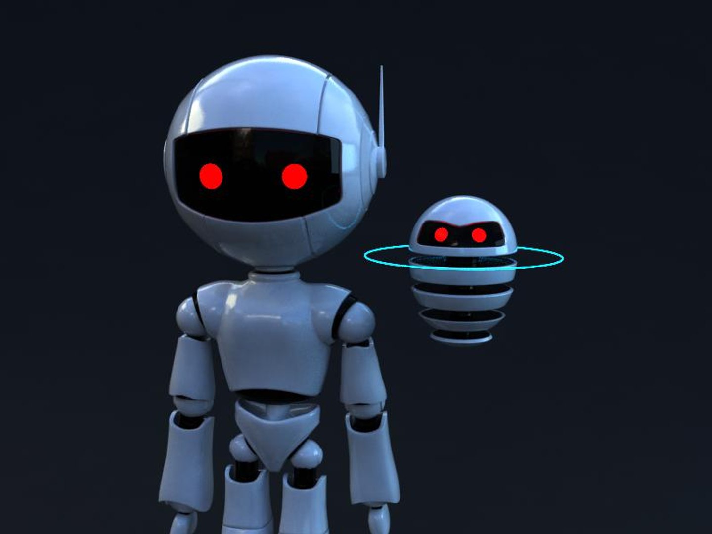 Robot Rigged Biped 3D Model - TurboSquid 1220504