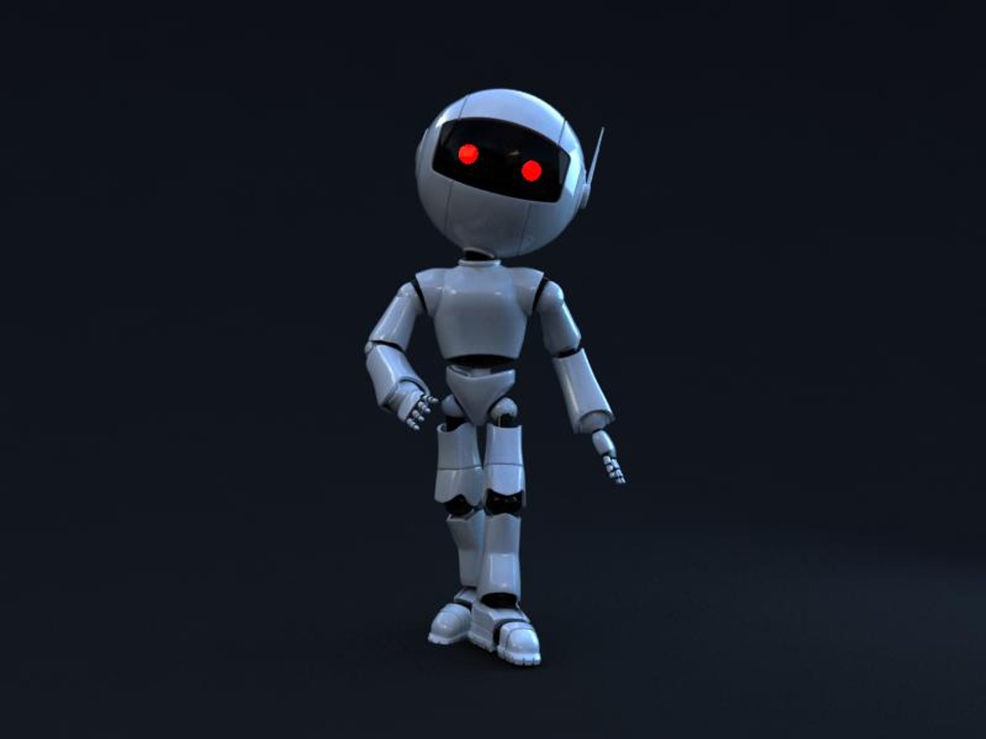 Robot Rigged Biped 3D Model - TurboSquid 1220504