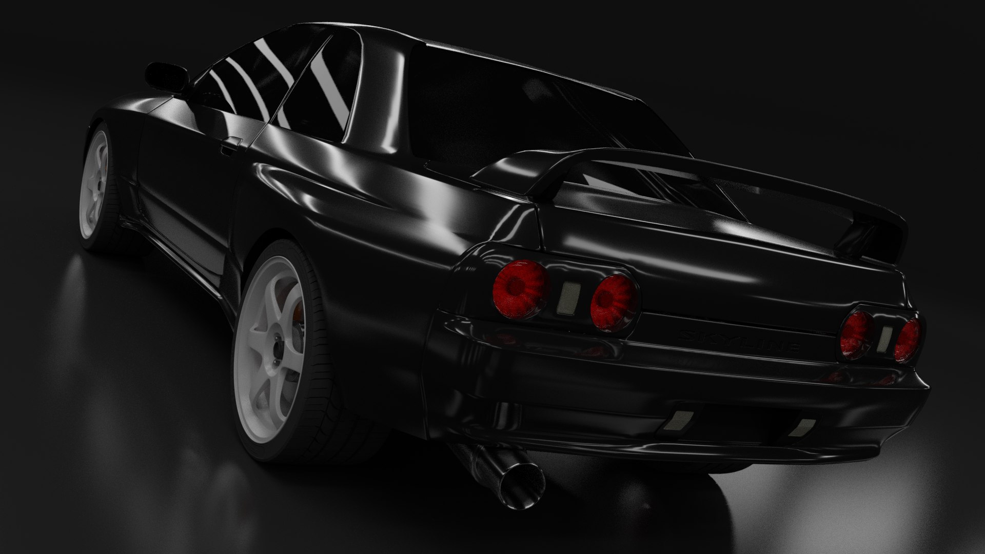 3D Nissan Skyline Gtr R32 Model - TurboSquid 1569354