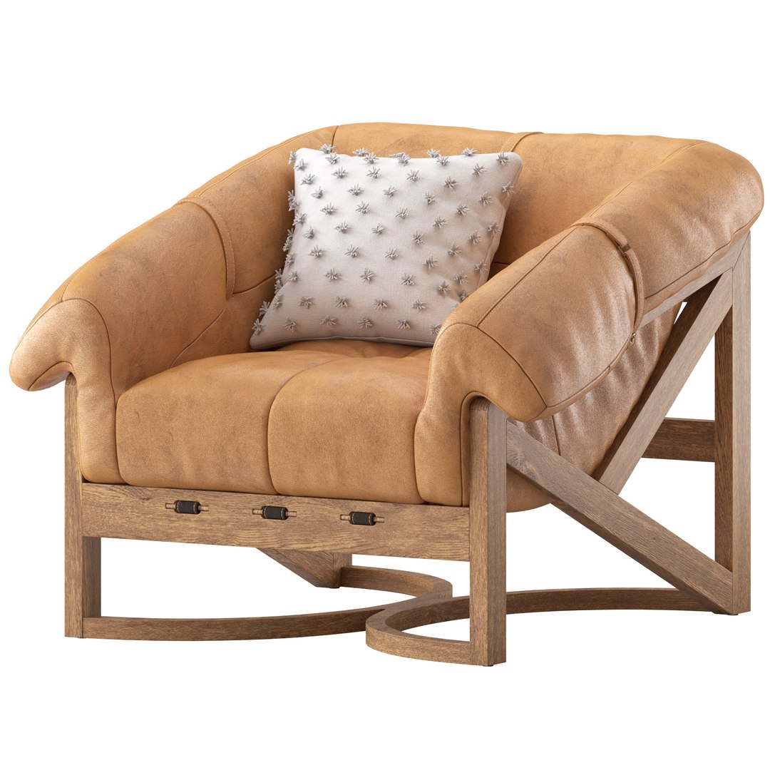 Art Leon Living Room Chair 3D - TurboSquid 2163888