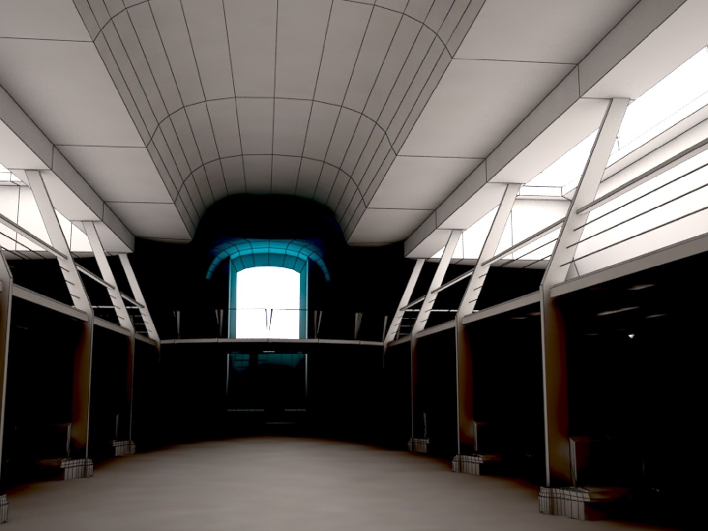 3d Model Disco Nightclub Scene