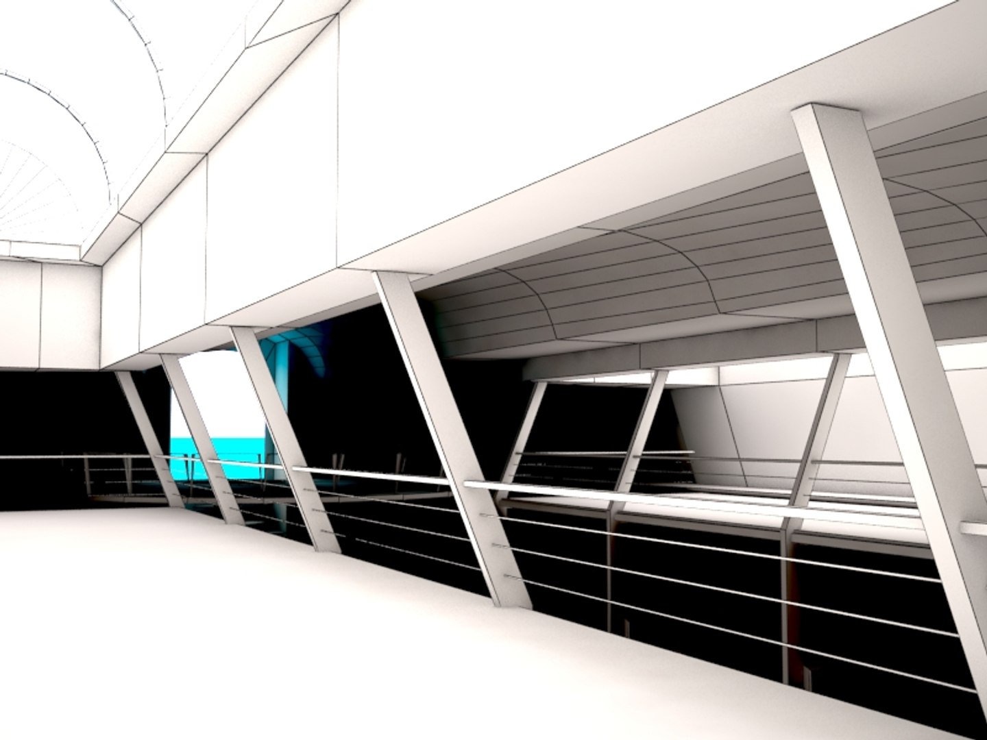 3d Model Disco Nightclub Scene