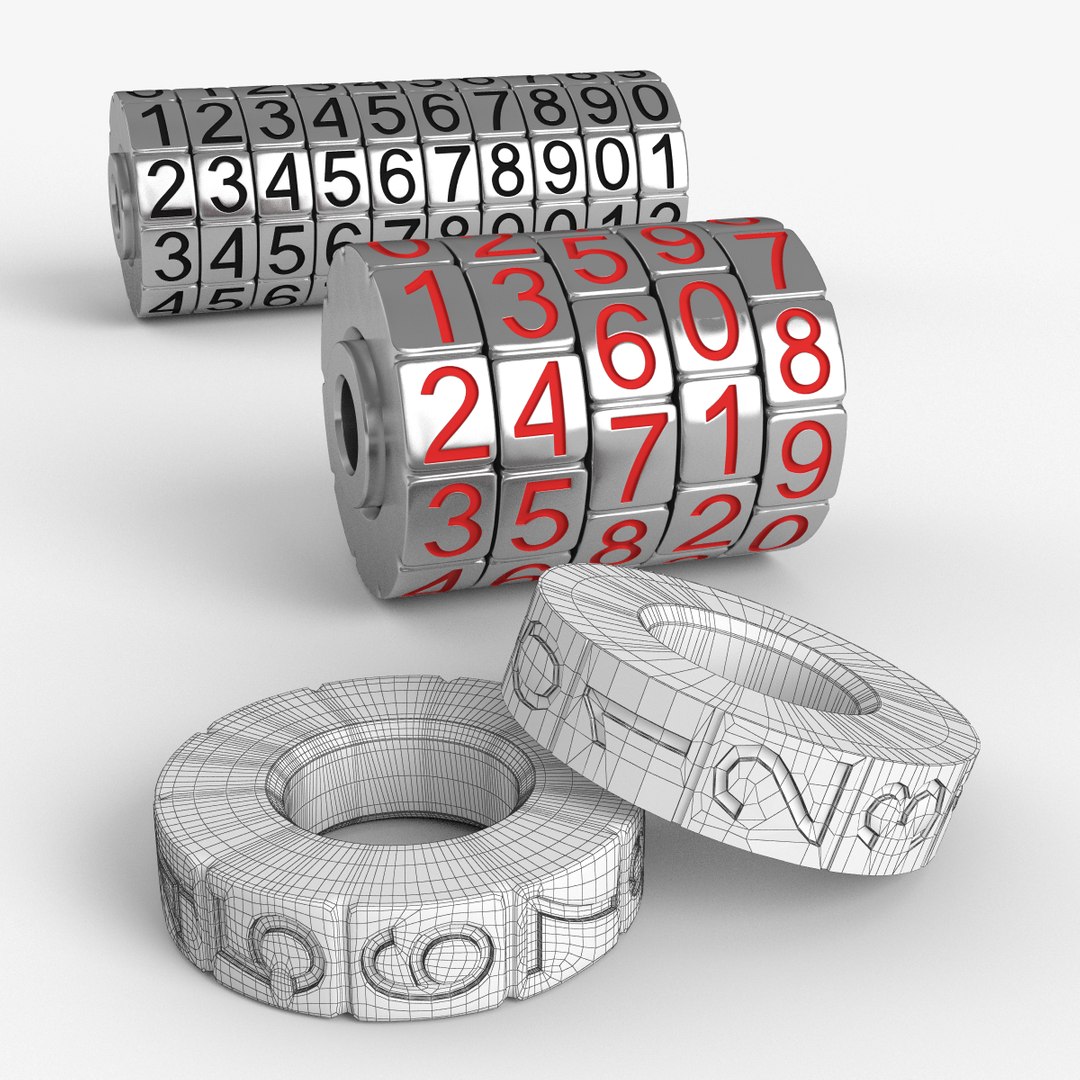 3d Combination Lock